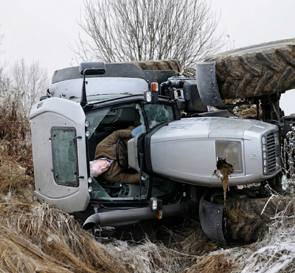 Jeremy Clarkson Trapped in Overturned Tractor at Diddly Squat — How Did ...